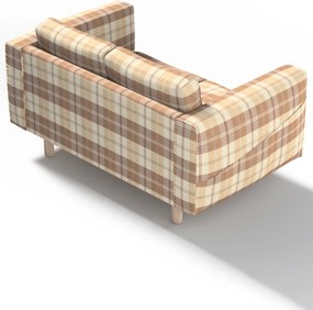 Potah na pohovku IKEA Norsborg 2-místná barva béžová látka pletený vzor, vzorované