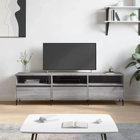 vidaXL TV skříňka 150 x 30 x 44,5 cm kompozitní dřevo [831298] Barva: šedá sonoma