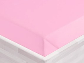 Biante Bavlněné prostěradlo/plachta Moni MOD-507 Světle růžové 140 x 240 cm