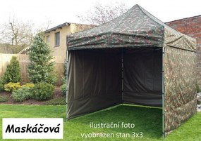 TRADGARD zahradní párty stan PROFI STEEL 3 x 6 m maskáčová