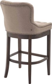 Barová židle Lakewood látka, antik – taupe