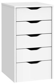 Zásuvková skříňka EKO; 3 varianty Barva: Bílá