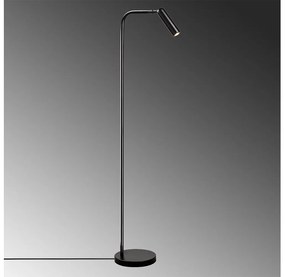 Designová stojanová lampa Pearlie 120 cm černá