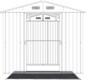 Podlaha BBFL-ZDB4 pro zahradní domek BestBerg ZDB-4 / 147 x 218 cm / černá