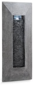 Blumfeldt Niagara, nástěnná fontána, LED, 37 x 88 x 9 cm, čerpadlo, vzhled přírodního kamene