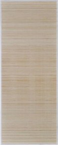 Obdélníkové koberce z přírodního bambusu 2 ks 120 x 180 cm 278744