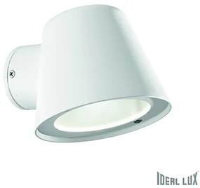 Venkovní nástěnné svítidlo Ideal Lux Gas AP1 bianco 091518 bílé IP43