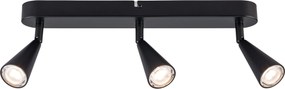 Livarno home Stropní LED svítidlo Freya (oválný/černý)
