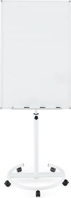 Costway Stojan na flipchart na kolečkách s magnety a značkami Výškově