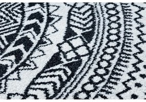 Kusový koberec Matto krémově šedý kruh 160cm