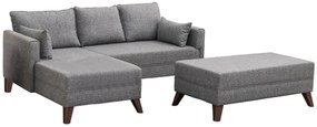 Atelier del Sofa Rohová sedací souprava Bella Corner Sofa Left 2, Šedá