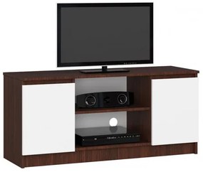 TV stolek RTV K120 wenge/bílá