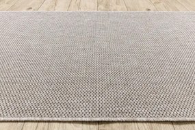 Běhoun SISAL FLOORLUX model 20433 stříbro HLADKÝ