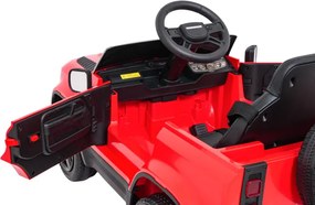 Elektrické autíčko Land Rover Defender červené