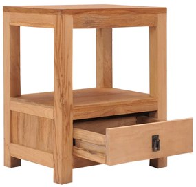 vidaXL Noční stolek 40 x 30 x 50 cm masivní teakové dřevo