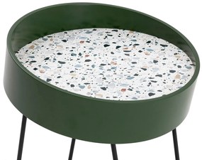 Kalune design Odkládací stolek ILO zelený