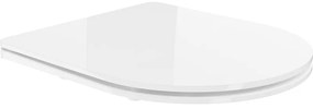Mexen Mexen, slim WC sedátko s pomalým zavíráním, duroplast, bílá lesklá, 39224000