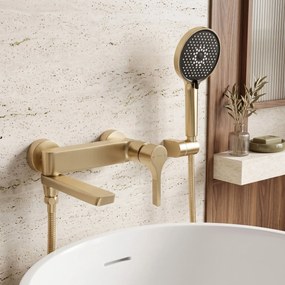 Rea, Koupelnová baterie PREMIUM REA Maxim Brush Gold, REA-B2257