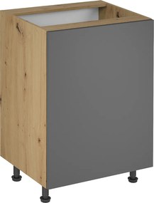 Kuchyně LANGEN šp | push open | 300 cm | SOKL v CENĚ | artisan/šedá