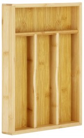 Příborník do zásuvky 25 cm, přírodní bambus SPRINGOS HA5090