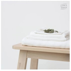 Bílý lněný ručník 30x30 cm - Linen Tales