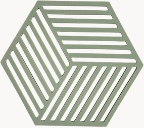 Sada silikonových podtácků Hexagon, 6 dílů