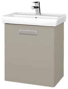 Dřevojas Koupelnová skříň DOOR SZD 55 Varianta: N01 Bílá lesk / Úchytka T02 / N07 Stone / Levé