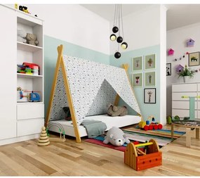 Dětská postel GEM 180x80 cm - bílá