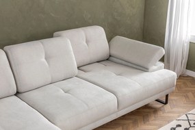 Hanah Home Třímístná pohovka MUSTANG béžová levá 560ARE1211