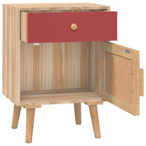 Noční stolek 40 x 30 x 55 cm kompozitní dřevo - Default Title