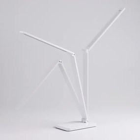 Brilagi -LED Stm dotyk stol lampa s bezdr nab QI LED/7W/5V 3000/4000/6000K bílá