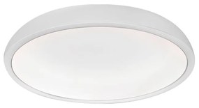 Stilnovo 8532 Reflexio_S, bílé stropní svítidlo se skrytým zdrojem světla, 48W LED stmívatelné 3000K, prům. 65cm