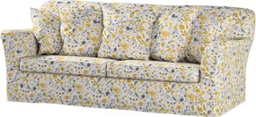 Potah na pohovku IKEA  Tomelilla rozkládací barva žlutá látka pletený vzor, vzorované