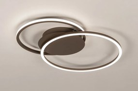 Stropní stmívatelné LED svítidlo Omega 540 Brown