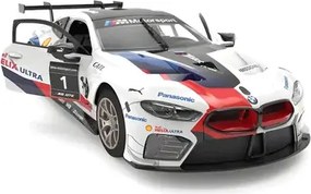 BMW M8 GTE stavebnice / Model auta / Měřítko 1:18 / 5x AA baterie / Od