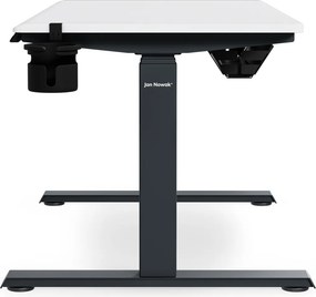 Elektrický stůl s nastavením výšky ergonomický antracitově-bílý, 1200x600 mm: ARIA