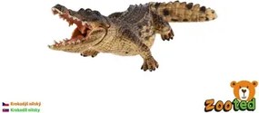 ZOOTED Figurka Krokodýl nilský / Plast / 18 cm / od 3 let