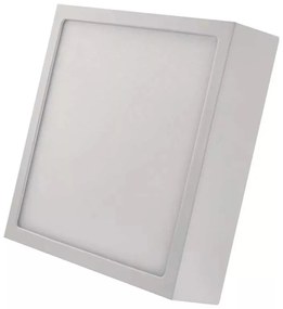 Emos lighting LED přisazený panel NEXXO 17cm, 12,5W, CCT, čtvercový Barva: Stříbrná