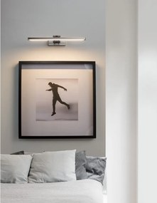 Hliníkové LED nástěnné svítidlo s ohybatelnou konstrukcí ve stříbrné barvě Marnell – Nova Luce