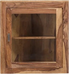 furniture-nabytek.cz - Rohová nástěnná skříňka Laredo akácie