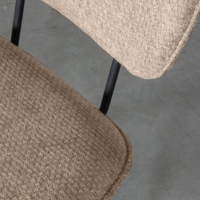 LABEL51 Jídelní židle LIVA světle hnědá