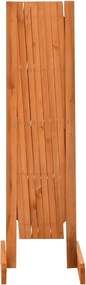 Zahradní trelážový plot oranžový 150 x 80 cm masivní jedle 314826