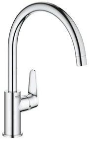 Grohe BauCurve Dřezová otočná baterie, chrom 31536001