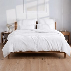 Mušelínové prodloužené povlečení White Velikost: 140 x 220 + 70 x 90