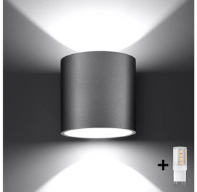 Brilagi Brilagi -  LED Nástěnné svítidlo FRIDA 1xG9/4W/230V šedá BG0559