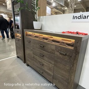 INDIANAPOLIS t | šatní skříň I-18 | jasan tmavý