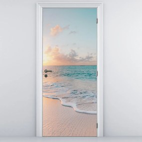 Fototapeta na dveře - Snová pláž (95x205cm)