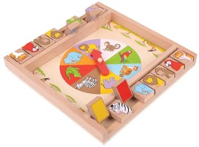 Bigjigs Toys Ruleta se zvířátky