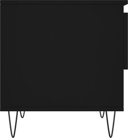 vidaXL Konferenční stolky 2 ks 50x46x50cm kompozitní dřevo [830911] Barva: Černá