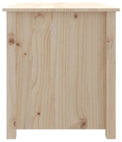 Konferenční stolek 71 x 49 x 55 cm masivní borové dřevo - Default Title